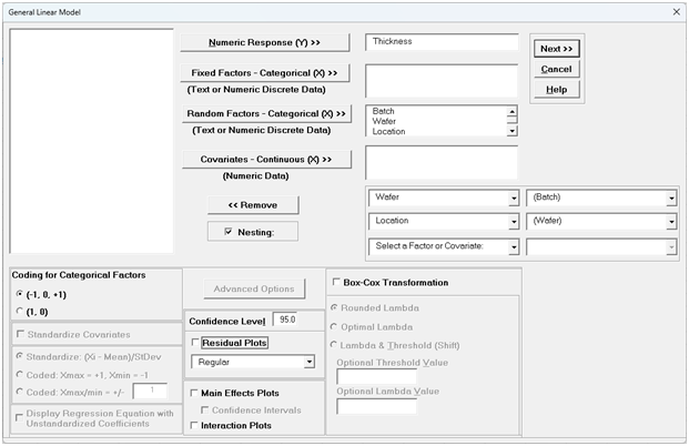 General Linear Model