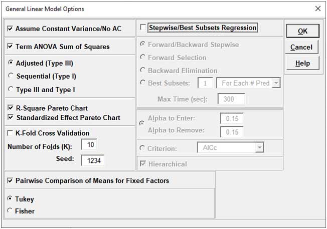 General Linear Model