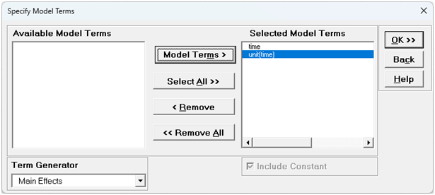 General Linear Model