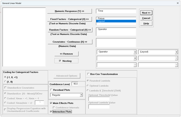 General Linear Model